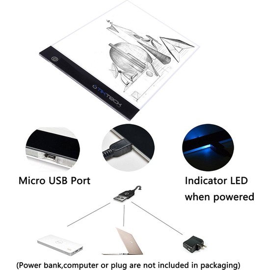 Tikteck A4 LED Ultra İnce Animasyon, Çizgi Film, Portre, Fiyatı