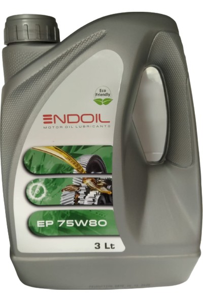 Endoil 75W-80 Şanzıman Dişli Yağı 3 Lt (Üretim Yılı: 2021) Endoil 75W-80 Şanzıman Dişli Yağı 3 Lt (Üretim Yılı: 2021)