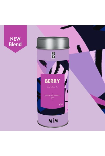 Mim Tea Berry Tea - Böğürtlenli Hibiskus Çayı