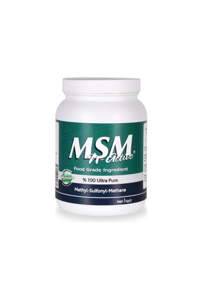 Saral İlaç N-Active Msm 1 kg Köpek ve At Vitamini Saral İlaç N-Active Msm 1 kg Köpek ve At Vitamini