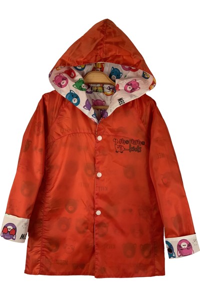 Mommo Kids Yağmurluk Rüzgarlık, Çift Yönlü, Cepli ,çıtçıtlı