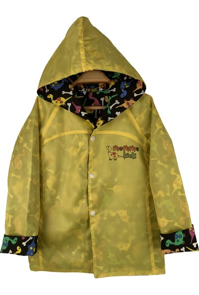 Mommo Kids Yağmurluk Rüzgarlık, Çift Yönlü, Cepli ,çıtçıtlı
