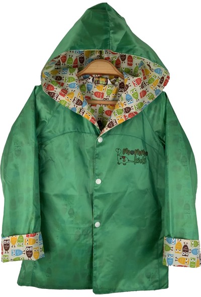 Mommo Kids Yağmurluk Rüzgarlık, Çift Yönlü, Cepli ,çıtçıtlı