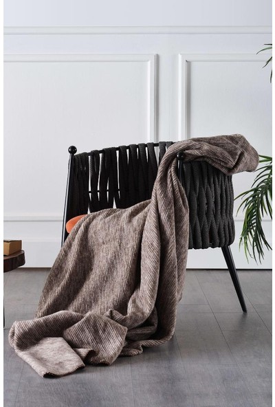 Dessen Liza Tv Battaniyesi 130X170CM - Kahverengi