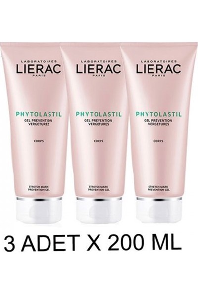 Lierac Phytolastil Çatlaklar Için Jel 3 x 200 ml Set