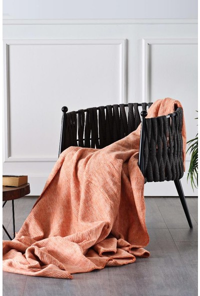 Dessen Liza Çift Kişilik Battaniye 180X220CM - Yavruağzı Dessen Liza Çift Kişilik Battaniye 180X220CM - Yavruağzı