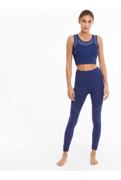 PUMA STUDIO Layered Kadın Antrenman Kısa Kesim Üst