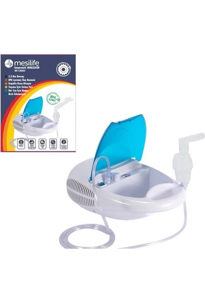 Mesilife BR-CN003 Kompresörlü Nebulizatör