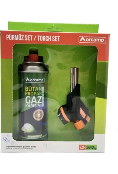 Orgaz Orcamp Turbo Torch Pürmüz NG-505 Orgaz Orcamp Turbo Torch Pürmüz NG-505