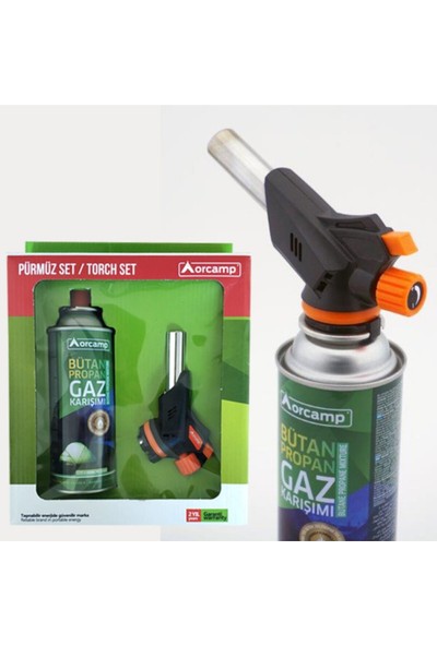 Orgaz CX-500+227 Çakmaklı Kartuş Pürmüz Set