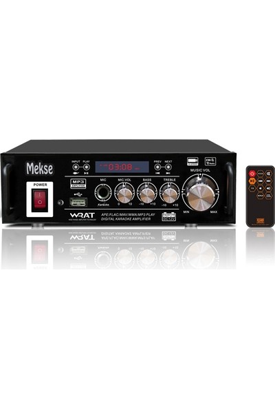 Mekse UA–105 12/220V Streo Anfi 30W Mekse UA–105 12/220V Streo Anfi 30W