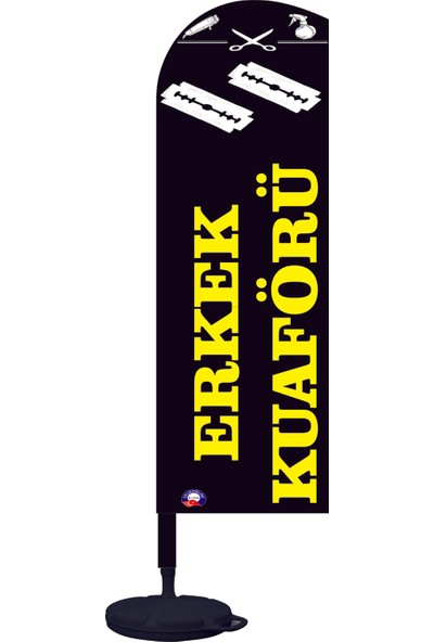 Çelik Online Erkek Kuaförü Yelken Bayrak