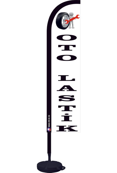 Çelik Online Oto Lastik Yelken Bayrak