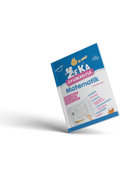 Pako Yayınları 6. Sınıf Matematik Zeka Oyunlarıyla