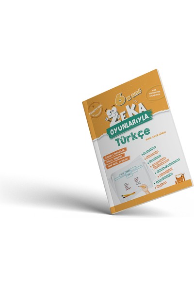 Pako Yayınları 6. Sınıf Türkçe Zeka Oyunlarıyla