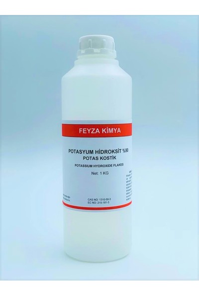 Feyza Kimya Potasyum Hidroksit Potas Kostik (1 Kg)