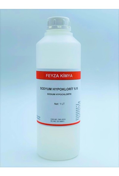 Feyza Kimya Sodyum Hipoklorit %15 (1 Lt)