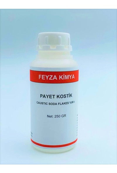 Feyza Kimya Sodyum Hidroksit - Payet Kostik ( 250 Gr)
