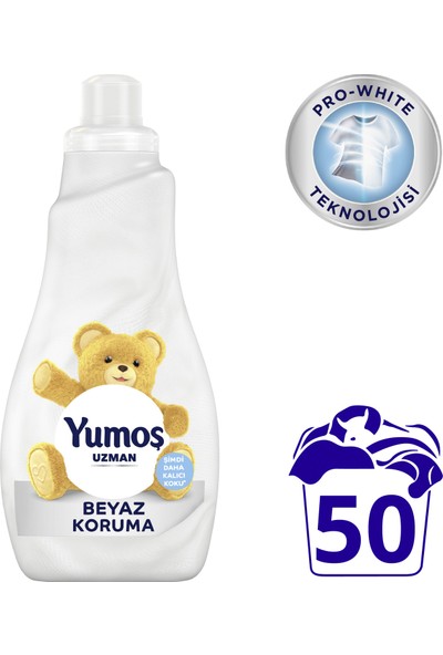 Yumoş Uzman Konsantre Çamaşır Yumuşatıcısı Grileşme Karşıtı 1200 ML Yumoş Uzman Konsantre Çamaşır Yumuşatıcısı Grileşme Karşıtı 1200 ML