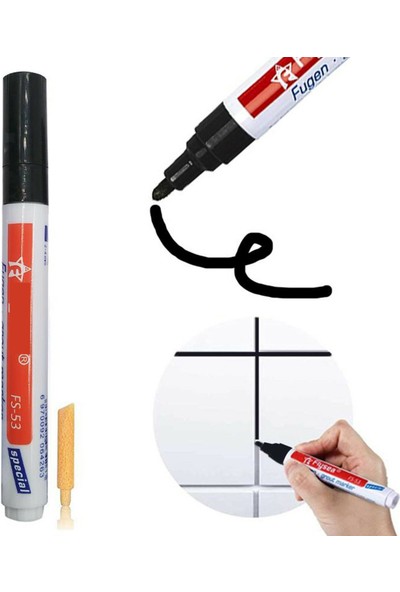 Mastercare Siyah 120 Metrelik Fayans Derz Boyası Seti 715401