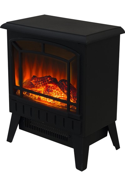 Dekoratif Elektrikli Şömine Ayaklı