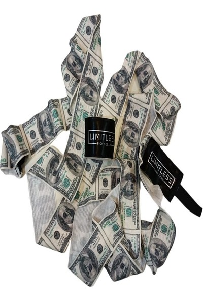 Limitless Benjamin-Usd Boks Bandajı 3.5 M Limitless Benjamin-Usd Boks Bandajı 3.5 M