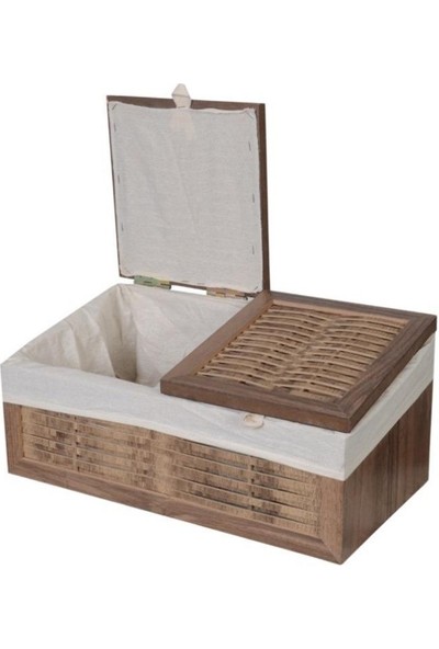 Panalı Rina Ahşap Patates Soğanlık Haliç PNL-AS07