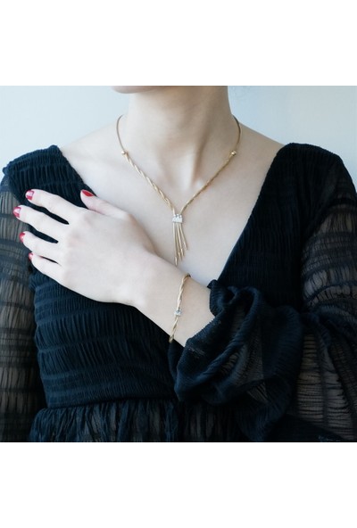 Onur Kuyumculuk 14 Ayar Altın Tasarım Bileklik