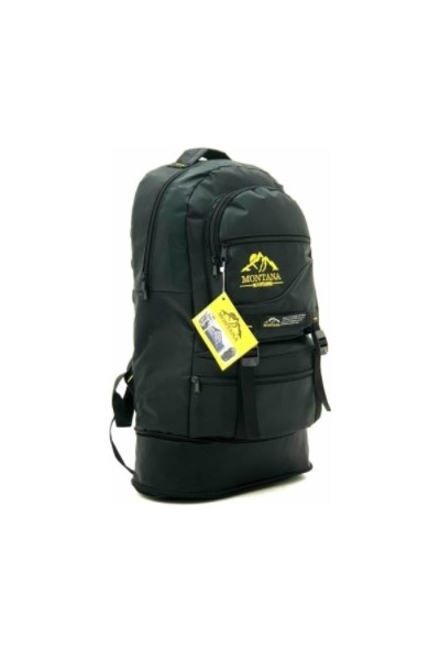 Montana Mountainer Montana Körüklü Dağcı Yeşil Renk Sırt Çantası 80 Litre Kapasiteli Kamp Çantası EYS-001