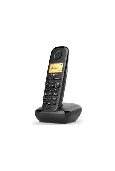 Gigaset A170 Siyah Telsiz Dect Telefon Gigaset A170 Siyah Telsiz Dect Telefon