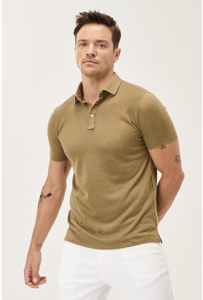 ALTINYILDIZ CLASSICS Slim Fit Polo Yaka T-Shirt