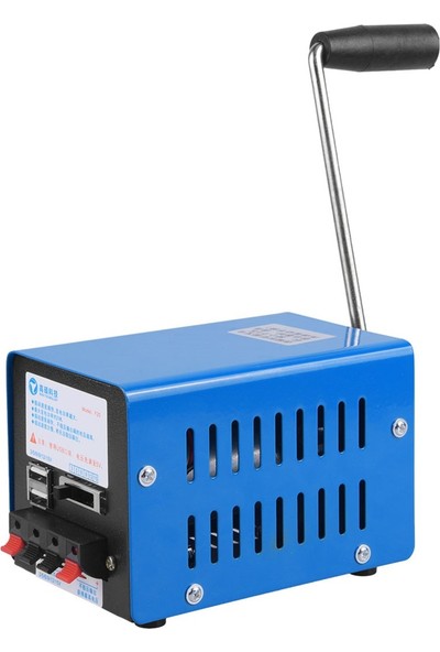 Tcherchi Acil Taşınabilir Manuel Jeneratör El Krank Jeneratörü Invertör Mavi (Yurt Dışından) Tcherchi Acil Taşınabilir Manuel Jeneratör El Krank Jeneratörü Invertör Mavi (Yurt Dışından)