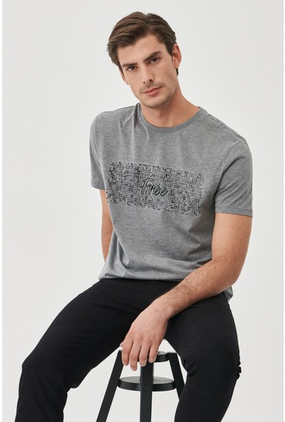 ALTINYILDIZ CLASSICS Standart Fit Bisiklet Yaka %100 Pamuk Tişört