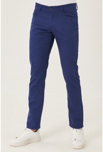 AC&Co / Altınyıldız Classics Kanvas Slim Fit Dar Kesim %100 Koton 5 Cep Pantolon AC&Co / Altınyıldız Classics Kanvas Slim Fit Dar Kesim %100 Koton 5 Cep Pantolon