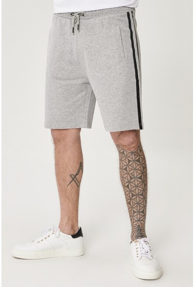 AC&Co / Altınyıldız Classics Slim Fit Günlük Rahat Spor Örme Şort