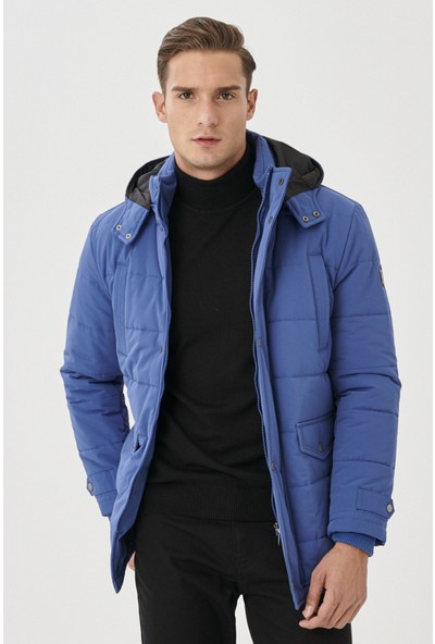 ALTINYILDIZ CLASSICS Standart Fit Tam Astar Casual Kışlık Kapüşonlu Kaban ALTINYILDIZ CLASSICS Standart Fit Tam Astar Casual Kışlık Kapüşonlu Kaban