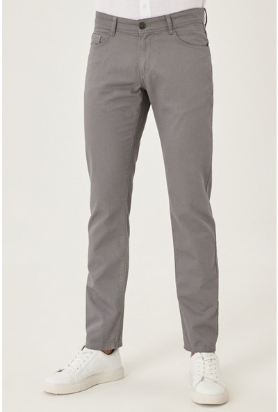 AC&Co / Altınyıldız Classics Kanvas Slim Fit Dar Kesim %100 Koton 5 Cep Pantolon AC&Co / Altınyıldız Classics Kanvas Slim Fit Dar Kesim %100 Koton 5 Cep Pantolon