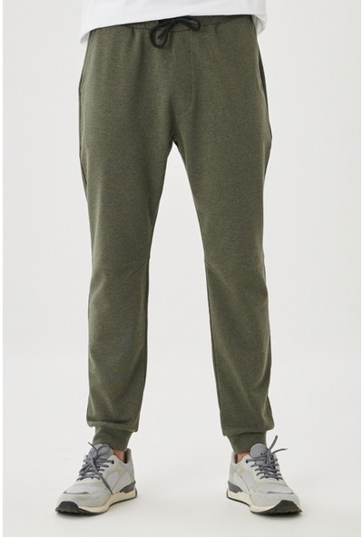 AC&Co / Altınyıldız Classics Standart Fit Beli ve Paçası Lastikli Günlük Rahat Spor Eşofman Altı