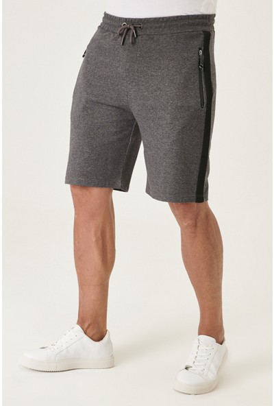 AC&Co / Altınyıldız Classics Slim Fit Günlük Rahat Spor Örme Şort