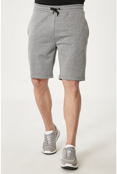 AC&Co / Altınyıldız Classics Slim Fit Günlük Rahat Spor Örme Pike Şort