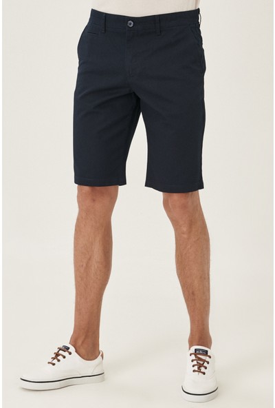 AC&Co / Altınyıldız Classics Slim Fit Casual %100 Koton Chino Bermuda Şort