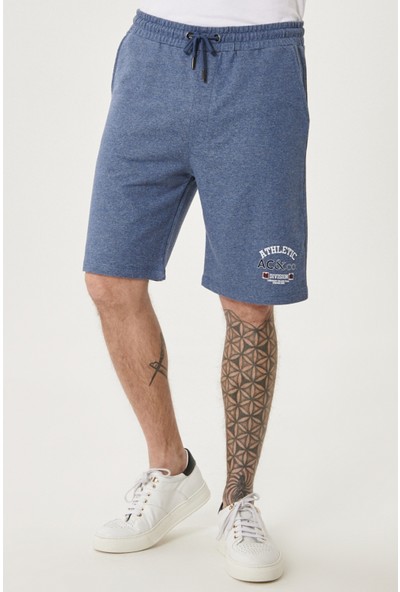 AC&Co / Altınyıldız Classics Slim Fit Günlük Rahat Spor Örme Şort