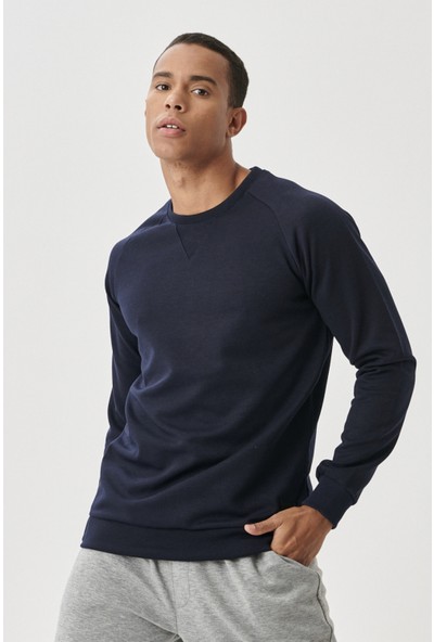 AC&Co / Altınyıldız Classics Standart Fit Günlük Rahat Bisiklet Yaka Spor Sweatshirt