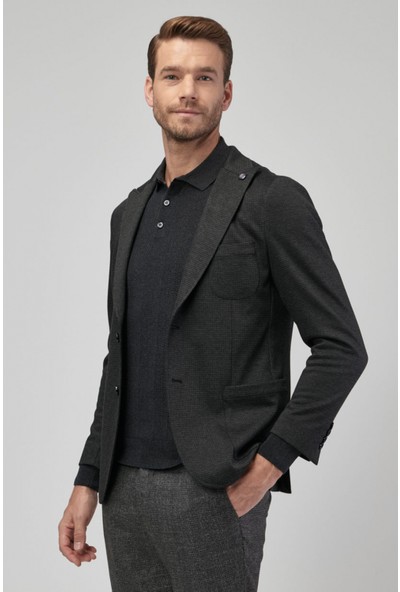 ALTINYILDIZ CLASSICS Slim Fit Desenli Ceket