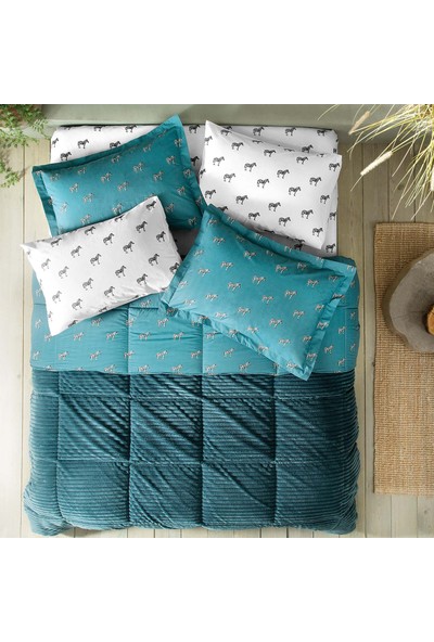 Yataş Bedding Atlanta Tek Kişilik Triola Set - Yeşil