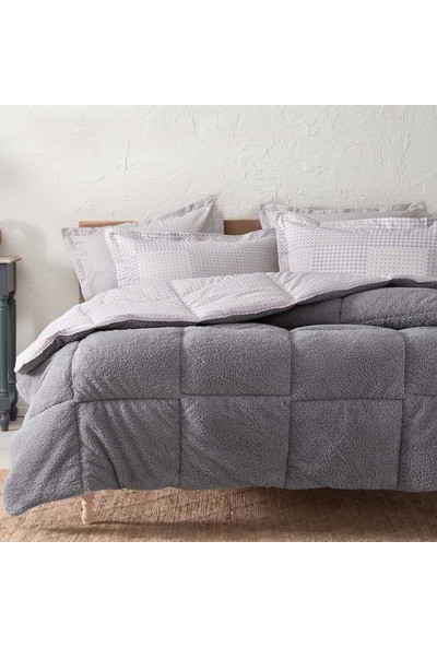 Yataş Bedding Marcia Çift Kişilik Triola Set - Gri