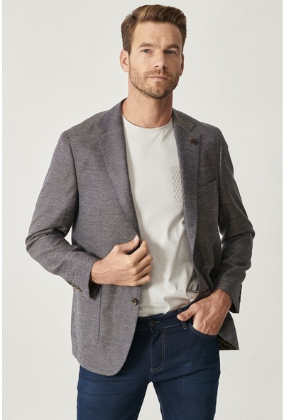 Altınyıldız Classics Regular Fit 4 Drop Desenli Ceket Altınyıldız Classics Regular Fit 4 Drop Desenli Ceket