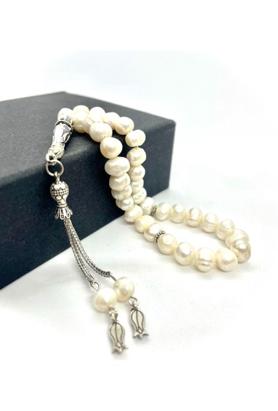 Armağan Kutusu Armağane Kutusu Naturel Inci Tesbih