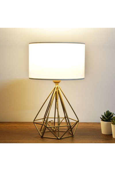 Homing Ra Eskitme Metal Gövdeli Abajur AYD-2507