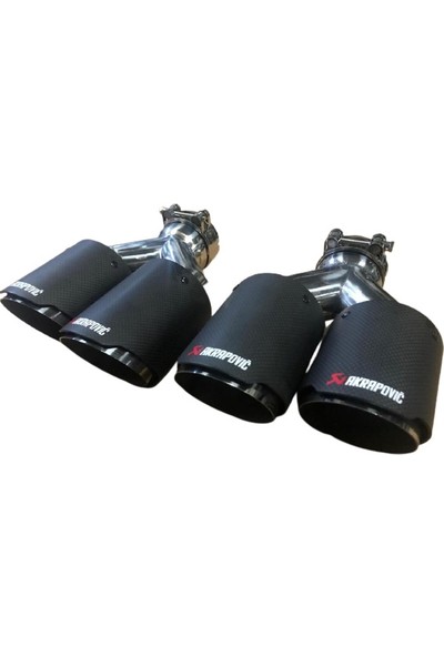 Akc Akrapoviç Carbon Egzoz Ucu - 2 Adet Çift Çıkış Karbon Egzoz Ucu Akc Akrapoviç Carbon Egzoz Ucu - 2 Adet Çift Çıkış Karbon Egzoz Ucu